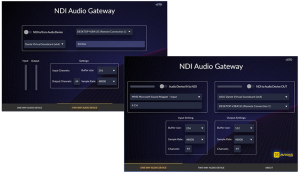 NDI Audio Gateway for Windows, macOS and Linux – Avsono